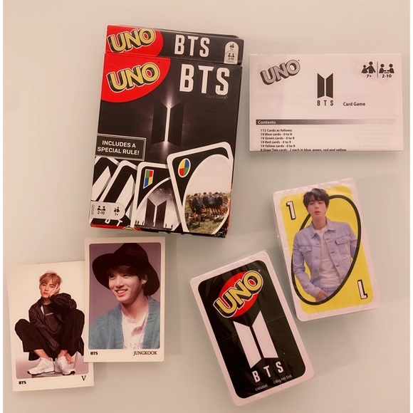 bts uno | Games | Bts Uno And 2photo Cards | Poshmark